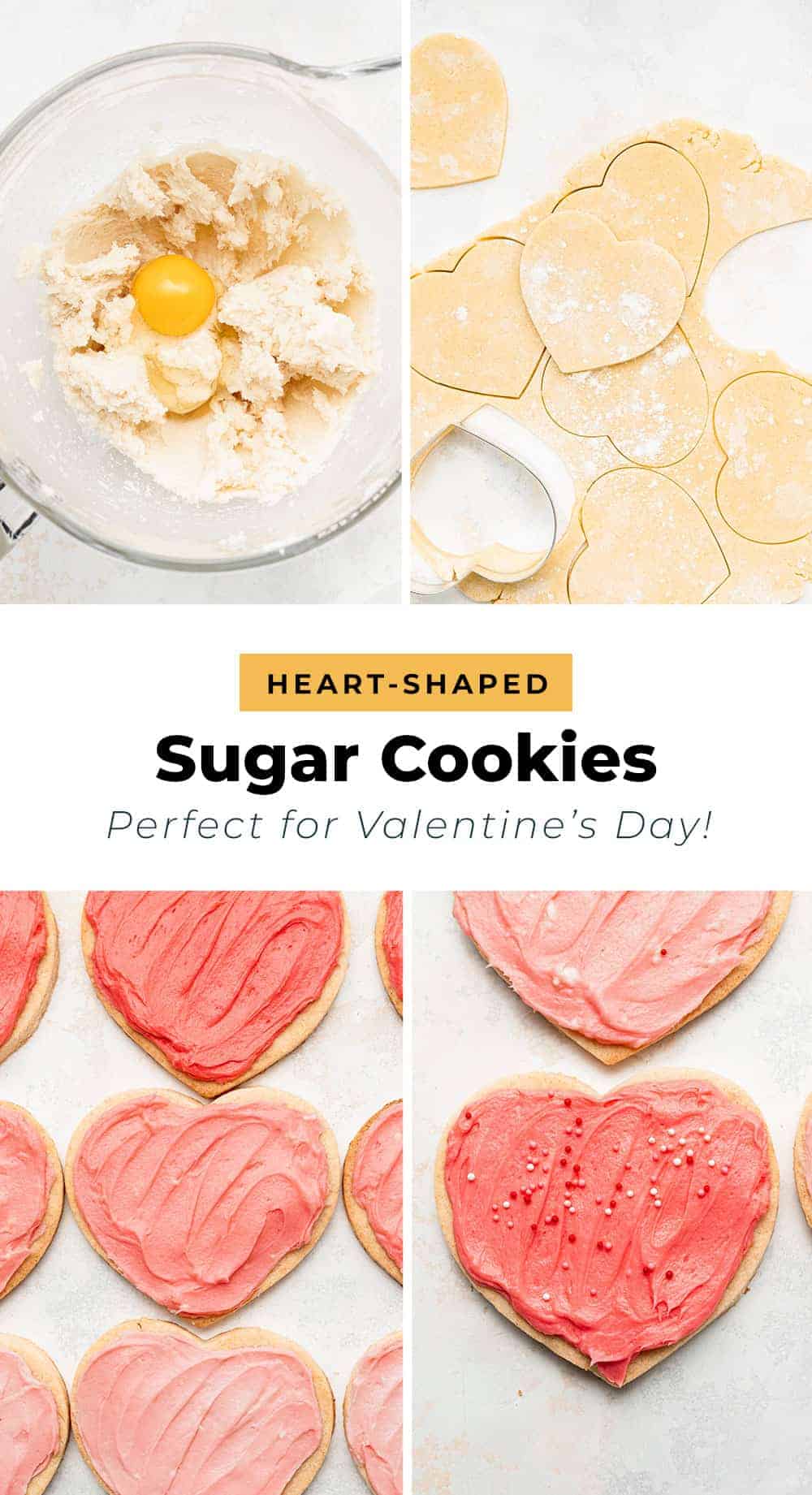 Cream Cheese Heart Cookies - The Cheese Knees