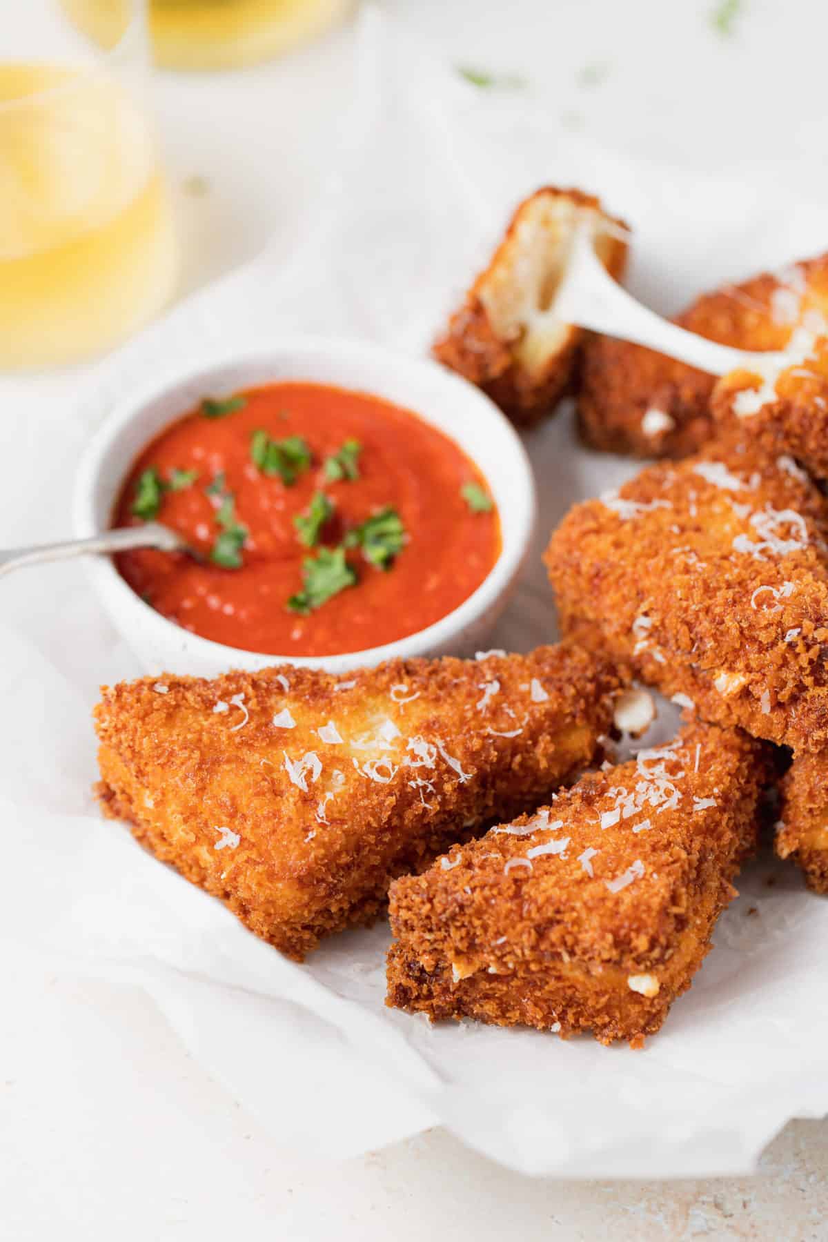 Mozzarella in Carrozza Sandwiches - The Cheese Knees