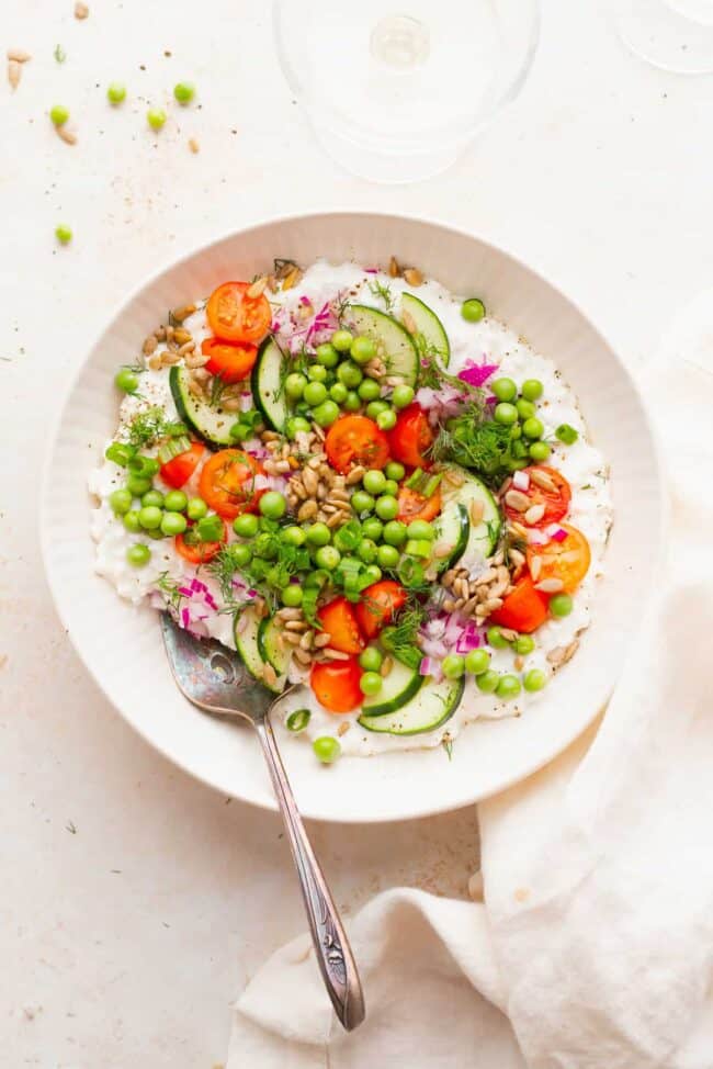 Cottage Cheese Salad - The Cheese Knees