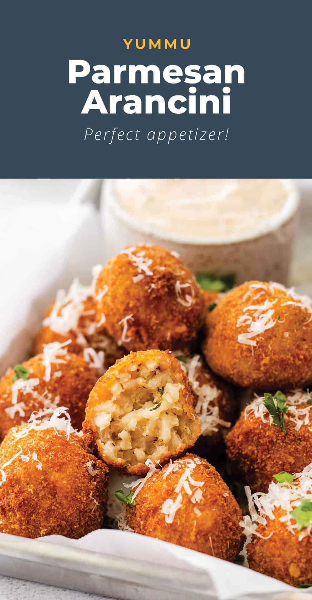 Parmesan Arancini Balls - The Cheese Knees