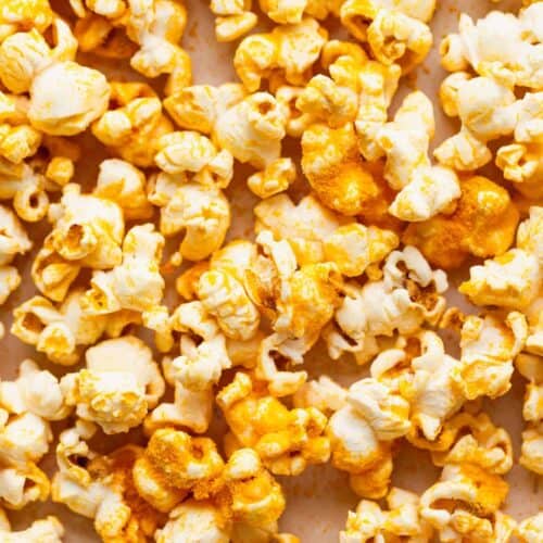 Homemade Cheese Popcorn Recipe - The Cheese Knees
