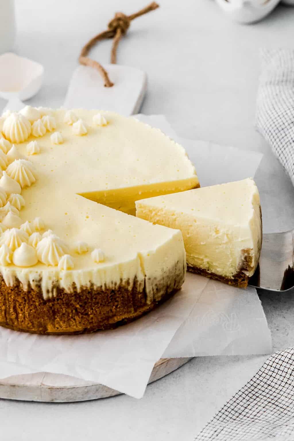 Easy Instant Pot Cheesecake - The Cheese Knees