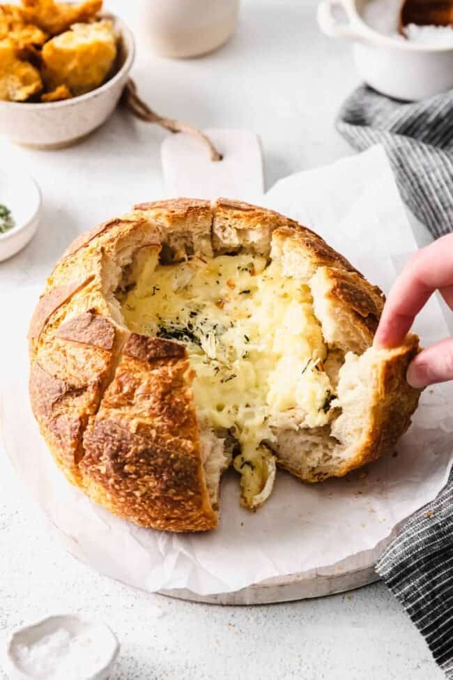 Sourdough Baked Brie - The Cheese Knees
