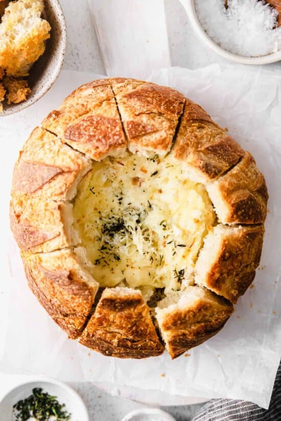 Sourdough Baked Brie - The Cheese Knees