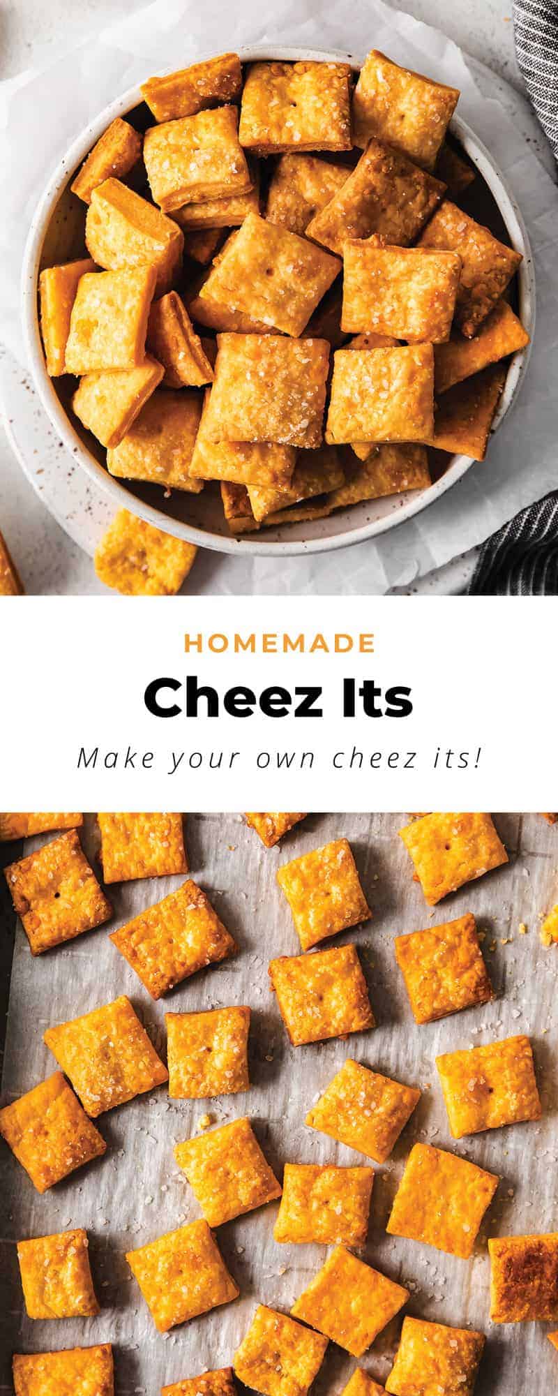 Homemade Cheez Its (real cheddar cheese) - The Cheese Knees