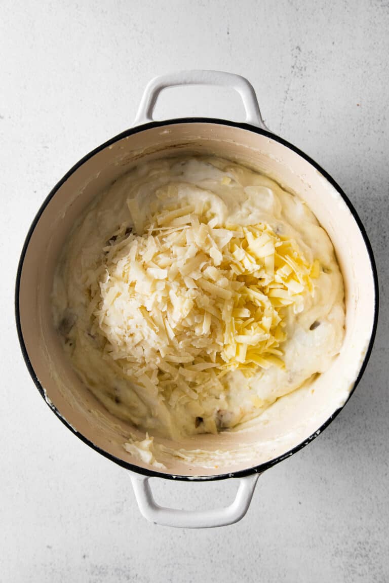 Cheesy Mashed Potatoes - The Cheese Knees