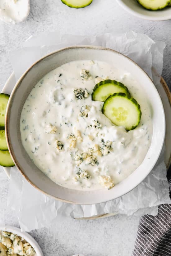 Blue Cheese Dip and Dressing - The Cheese Knees