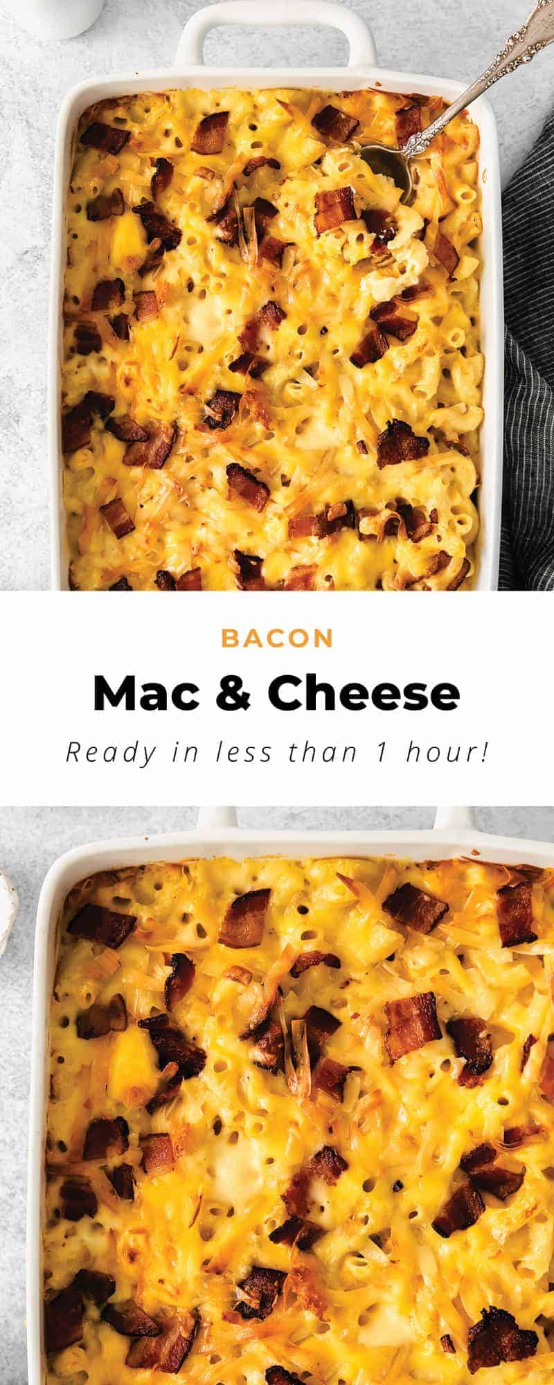 Easy Bacon Mac and Cheese - The Cheese Knees