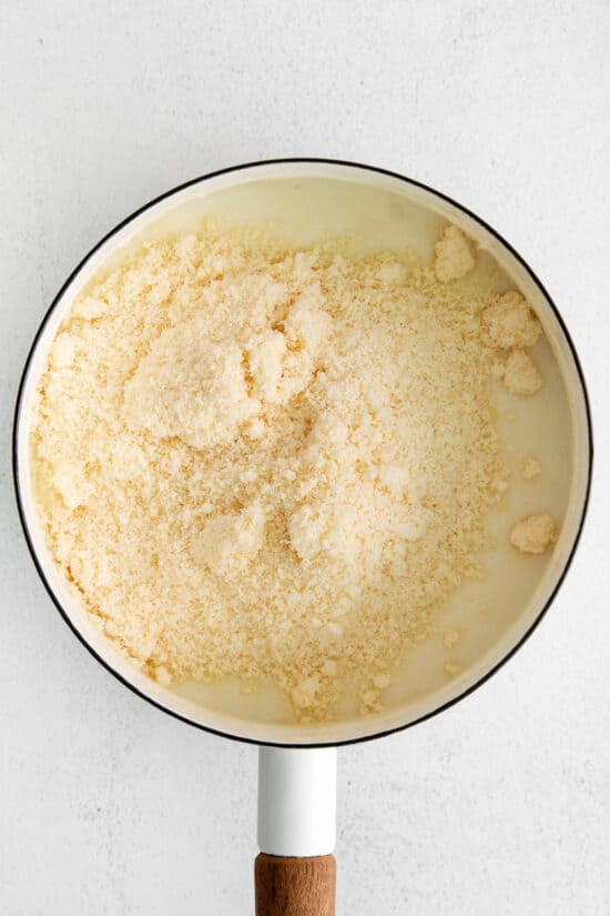 Garlic Parmesan Sauce (for Pasta + Chicken Wings!) - The Cheese Knees