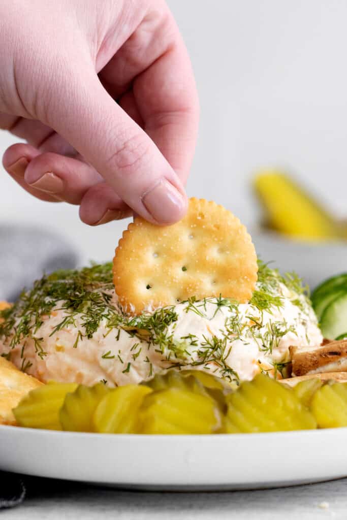 Dill Pickle Cheese Ball - The Cheese Knees