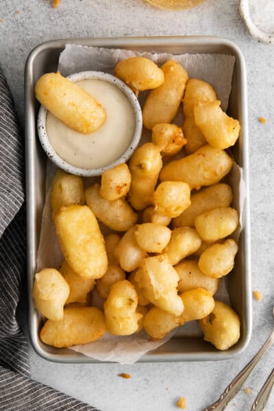 Homemade Cheese Curds Recipe - The Cheese Knees