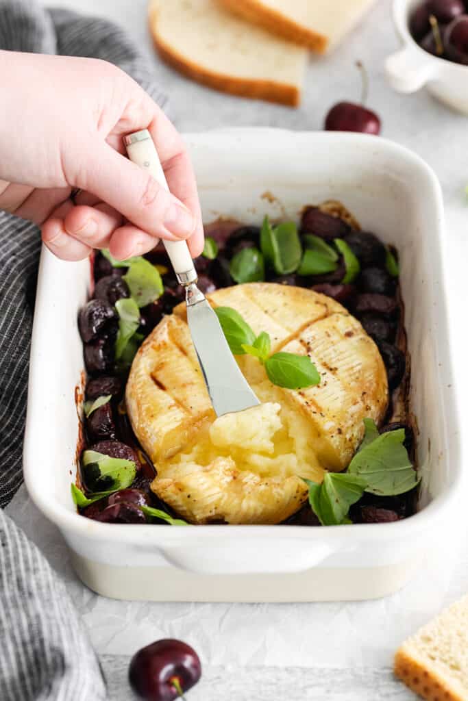 Grilled Brie Cheese Appetizer - The Cheese Knees