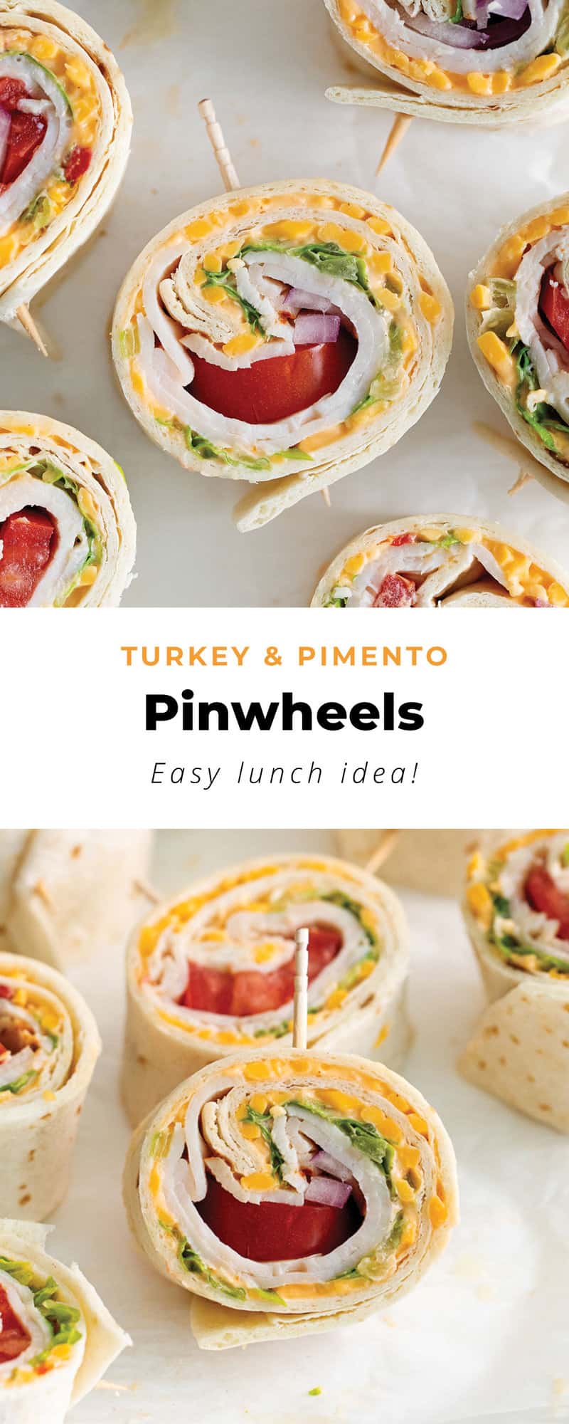 Pimento Cheese Pinwheels with Turkey - The Cheese Knees