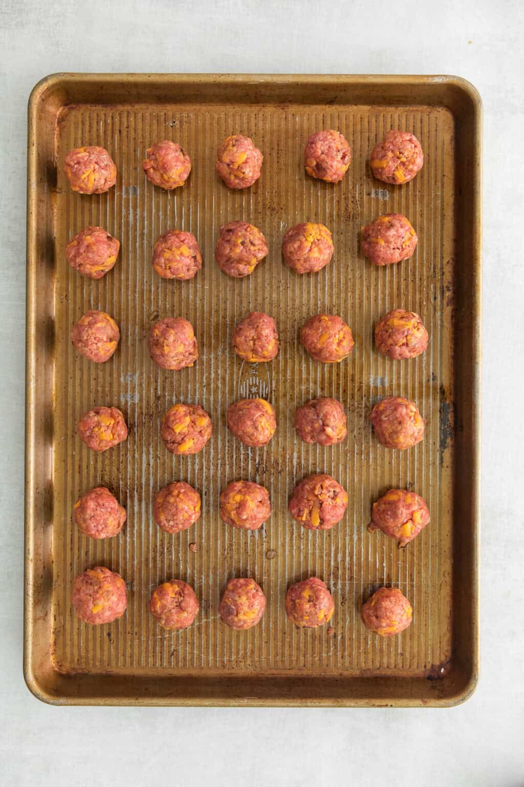 Cheeseburger Meatballs - The Cheese Knees