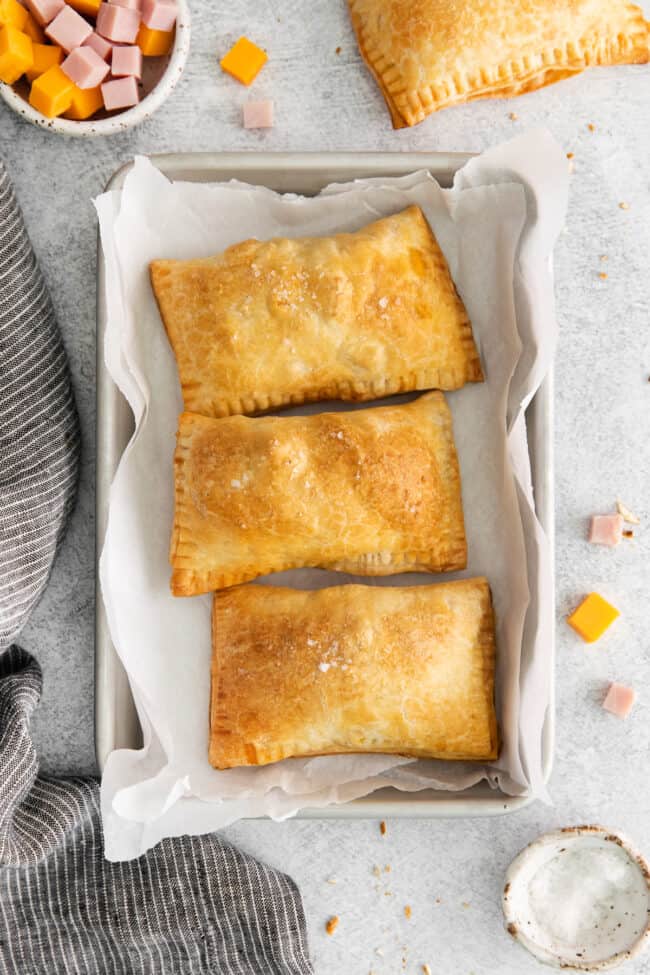 Ham and Cheese Hand Pies - The Cheese Knees