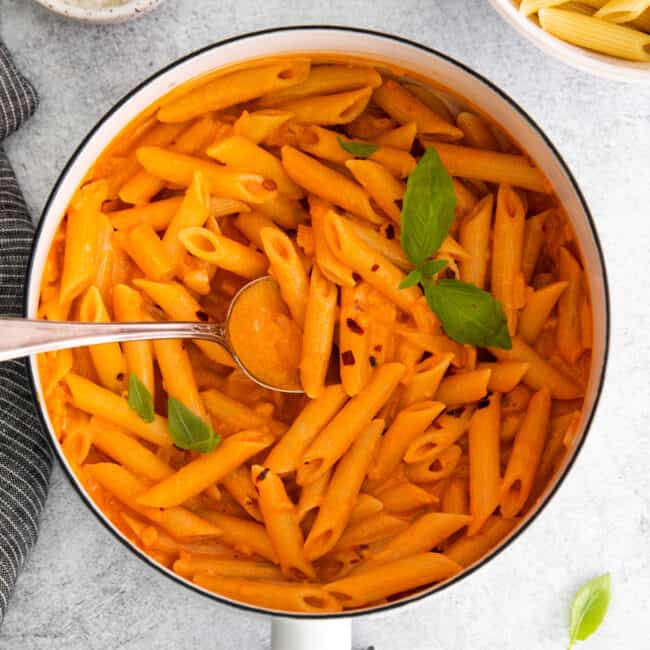 Vodka Sauce Recipe (20-min!) - The Cheese Knees
