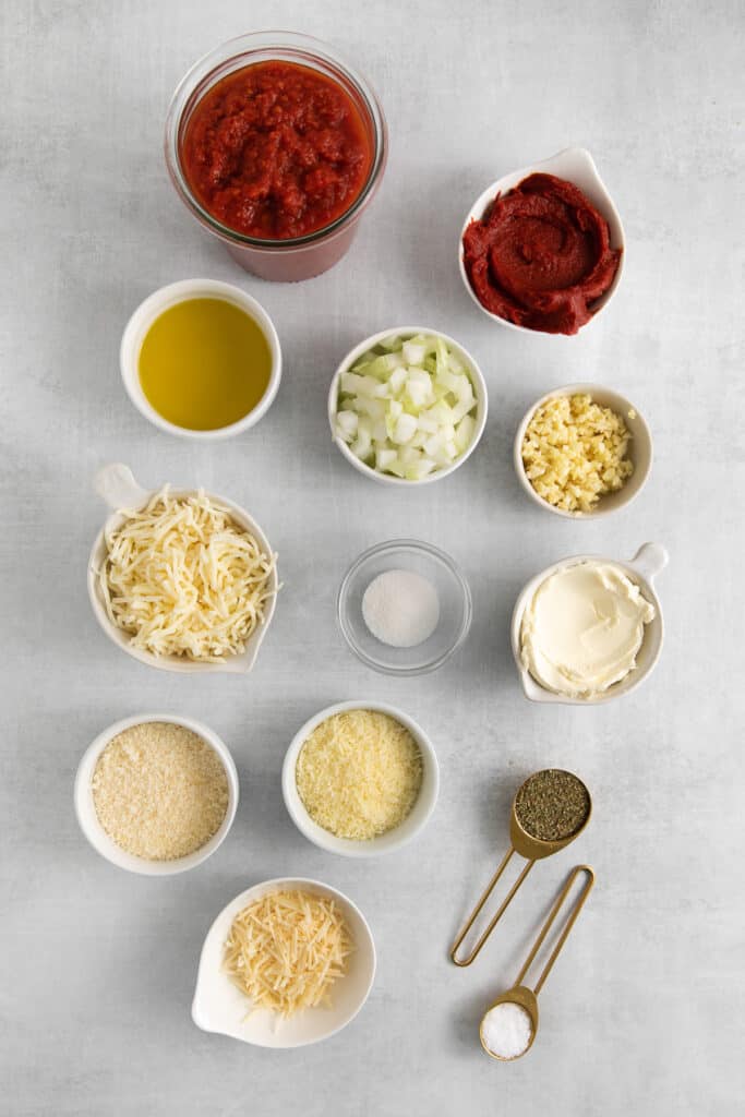 Five Cheese Marinara - The Cheese Knees