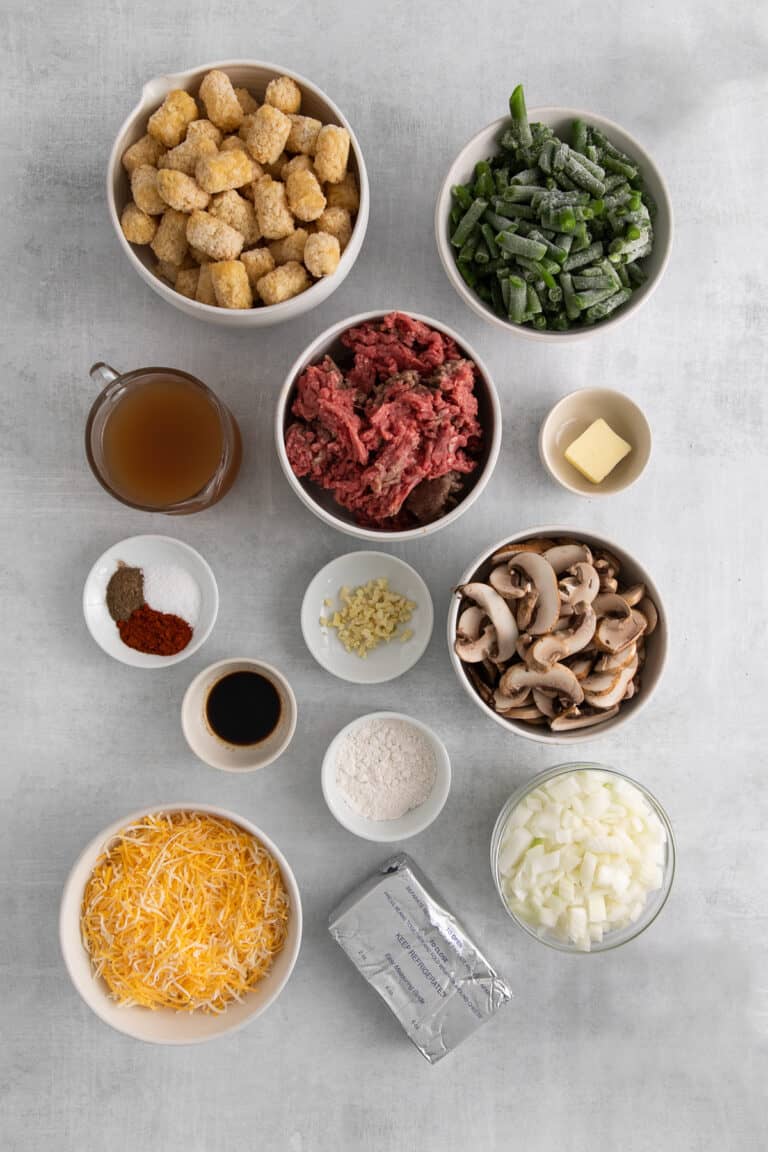 Tater Tot Hot Dish - The Cheese Knees