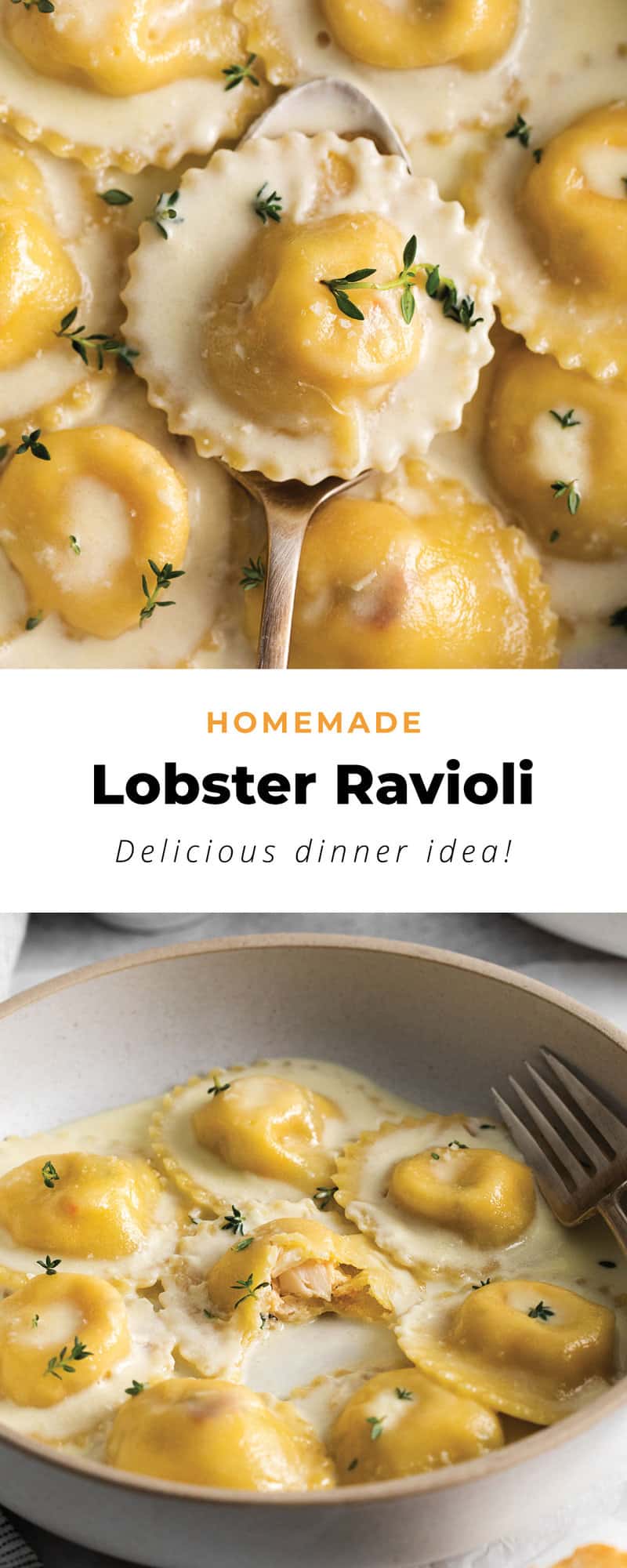 Lobster Ravioli - The Cheese Knees