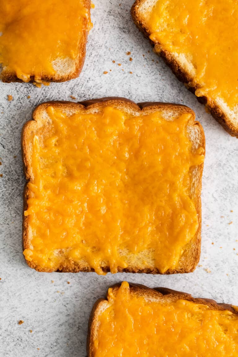 Easy Cheese Toast - The Cheese Knees