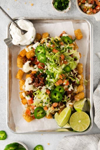 Easy Totchos Recipe - The Cheese Knees