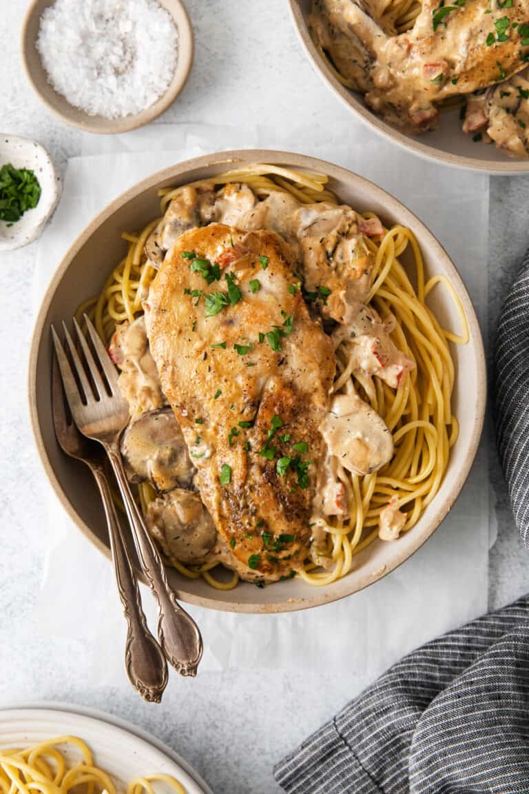 Cream Cheese Chicken - The Cheese Knees