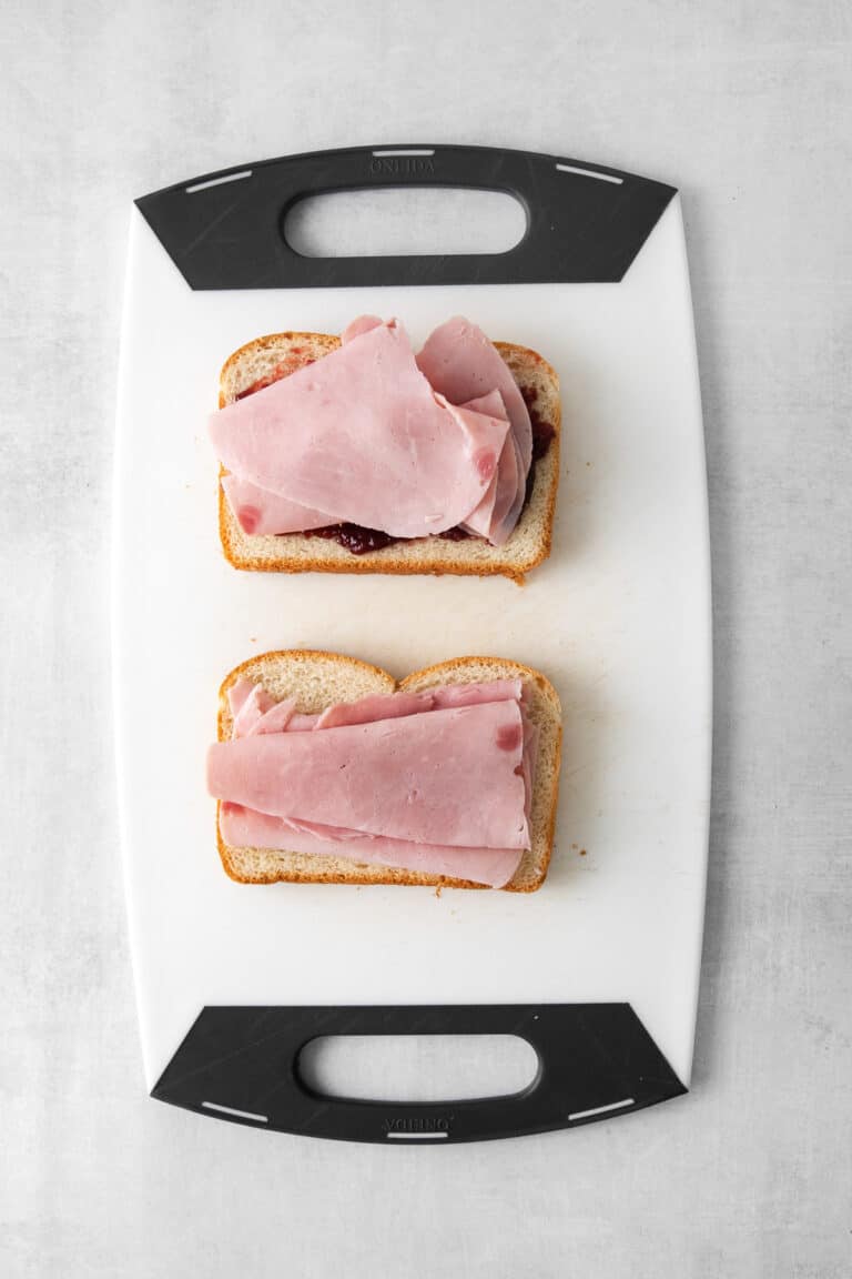 Grilled Ham and Cheese - The Cheese Knees