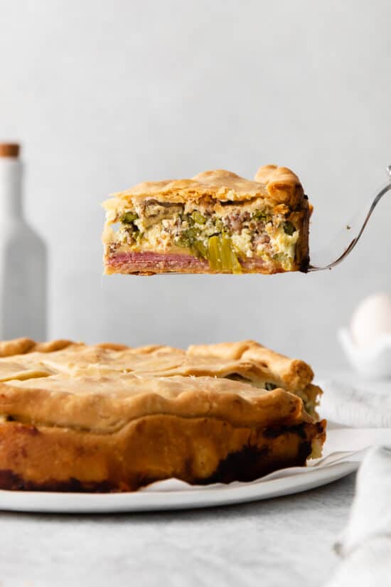 Italian Easter Pie - The Cheese Knees