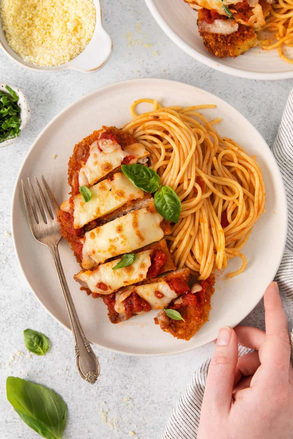 Easy Chicken Parmesan - The Cheese Knees