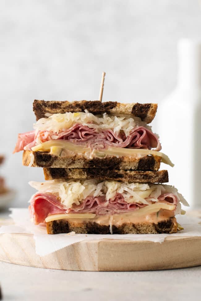 Classic Reuben Sandwich - The Cheese Knees
