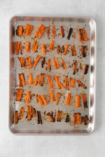 Parmesan Smashed Carrots - The Cheese Knees