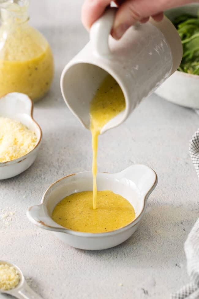 Parmesan Cheese Dressing - The Cheese Knees