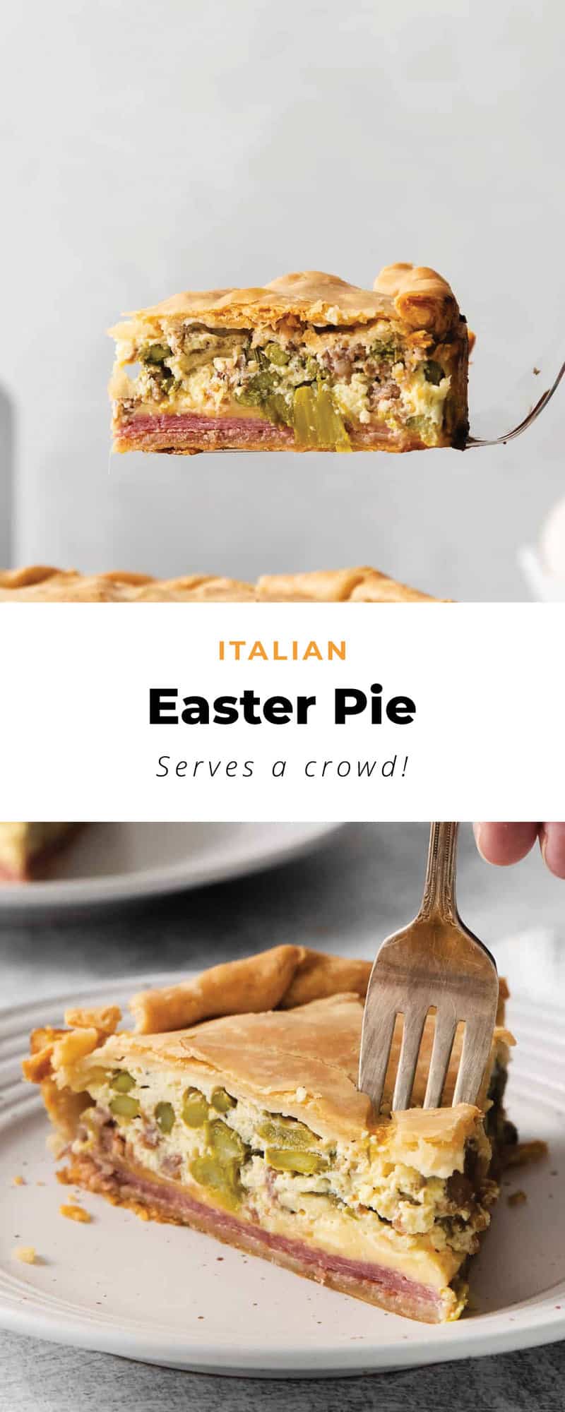 Italian Easter Pie - The Cheese Knees
