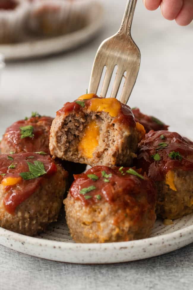 Meatloaf Muffins - The Cheese Knees