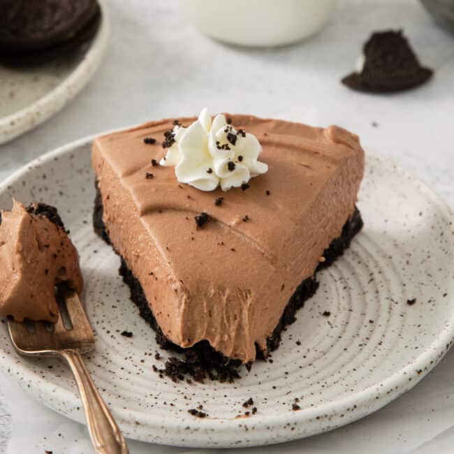 Chocolate Mousse Pie - The Cheese Knees