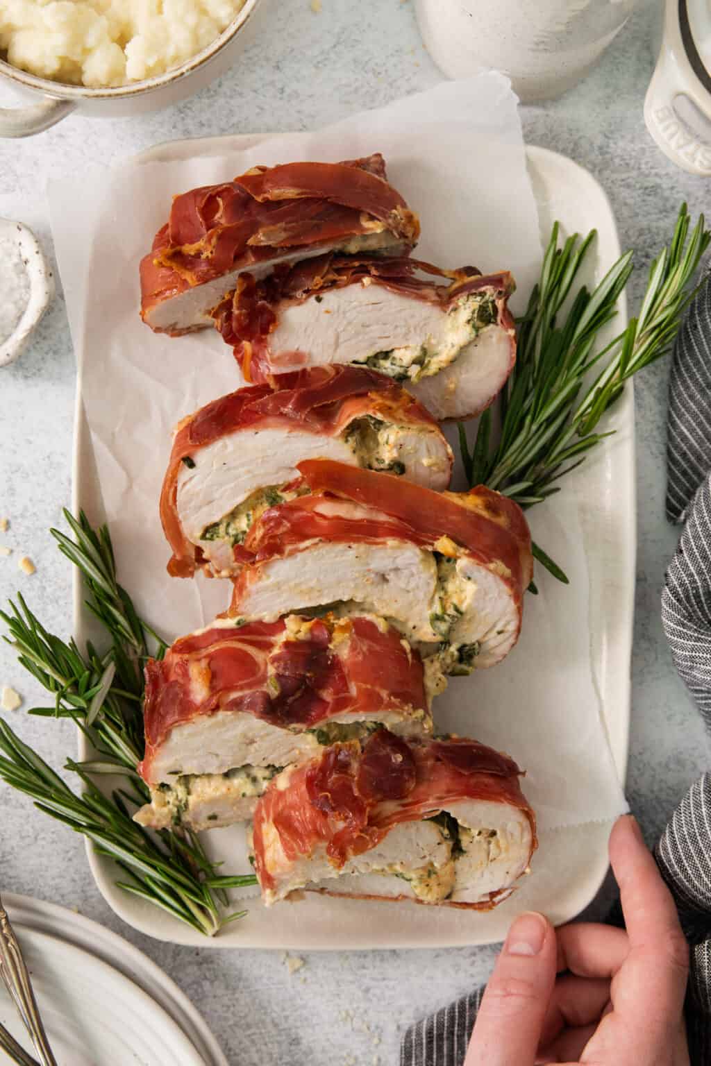 Cheesy Turkey Roulade - The Cheese Knees
