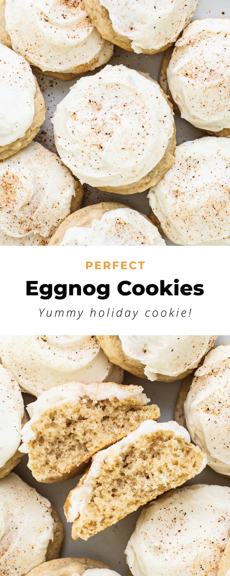 Eggnog Cookies - The Cheese Knees